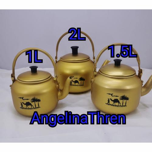 Jual Teko Persia - Teko Emas - Gold Kettle - Teko Tua Emas - 1.5 Liter ...