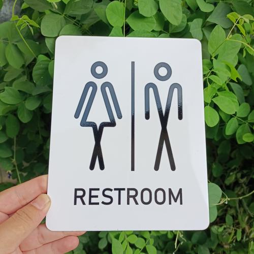 Jual TOILET SIGN AKRILIK TULISAN RESTROOM - Jakarta Barat - Fathur ...