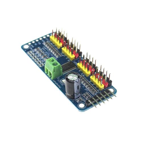 Jual PCA9685 16-Channel 12-bit PWM Servo motor Driver I2C Module ...