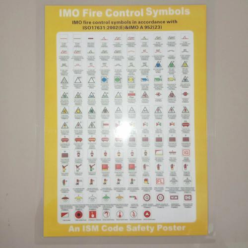 Jual 331567 IMO FIRE CONTROL SYMBOLS (POSTER) 480x330MM - Kota Depok ...