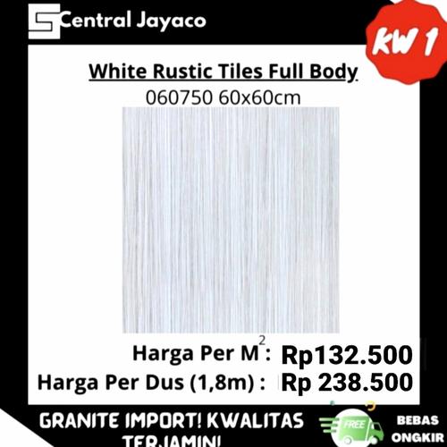 Jual Granit / Granite Tile Polished Tile 60x60 White Matte Full Body ...