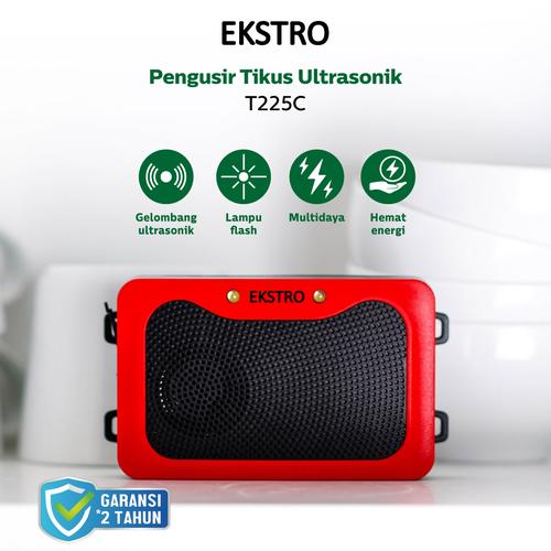 Jual Ekstro T225C Portable Pengusir Tikus Ultrasonic -Tanpa Racun ...