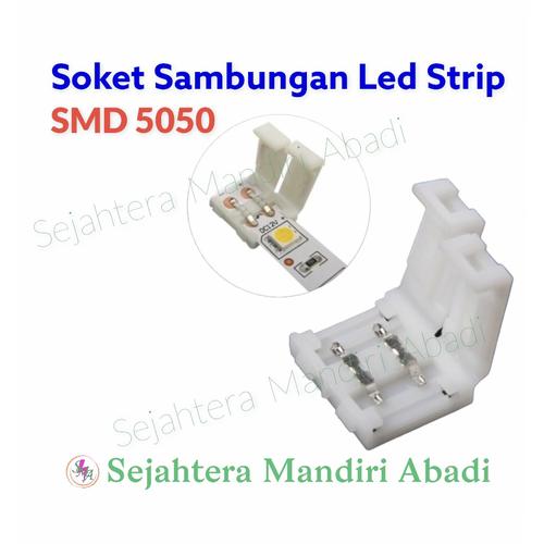 Jual Soket Led Strip 5050 Tanpa Kabel Sambungan Led Strip 2 Pin - Kota ...