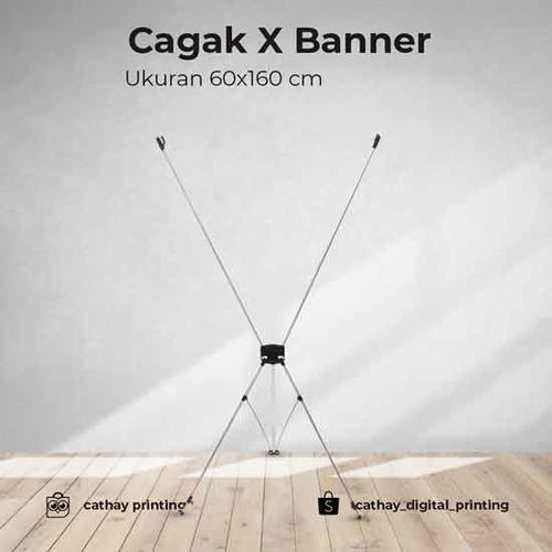 Jual ALAT X-BANNER / Kaki X-Banner / X-Banner Kerangka - 60x160 - Kota ...