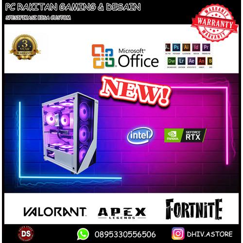 Jual PC RAKITAN GAMING I5 10400F RTX 2060 NEW HEMAT - Jakarta Selatan - dhivakurniawan | Tokopedia