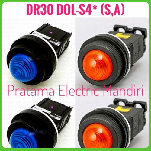 Jual FUJI ELECTRIC Pilot Lamp Diameter 30mm DR30DOL-S4A DR30DOL-S4S ...
