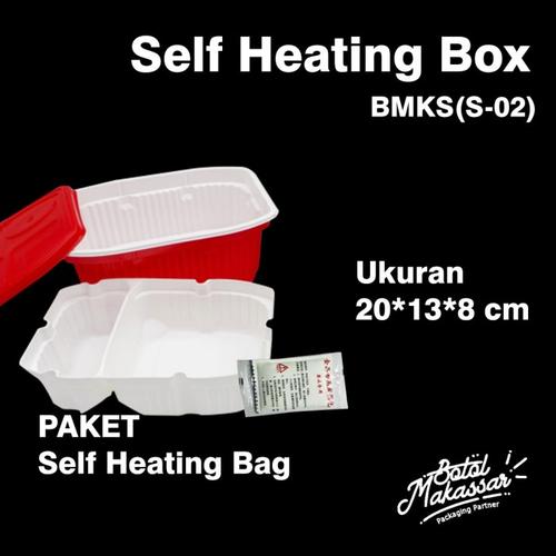 Jual Self Heating Box (Partisi) Kemasan Pemanas Makanan Portable isi 10 ...