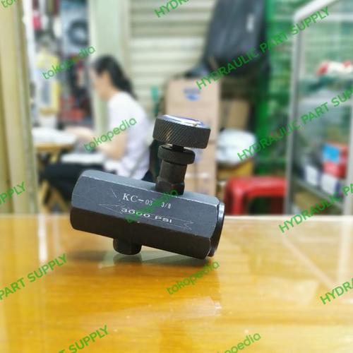 Jual needle valve KC-03 3/8inch 3000psi - Jakarta Barat - HYDRAULIC ...
