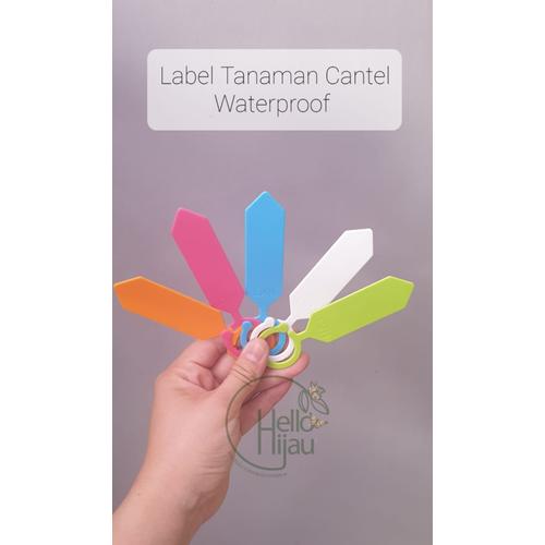 Jual Label Tanaman Cantel Waterproof Label Nama Tanaman Label Nama ...