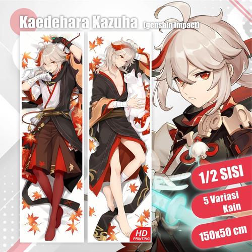 Jual Dakimakura Kazuha Genshin Impact 150x50 cm (2) - Upgrade 2 Way, 1 ...