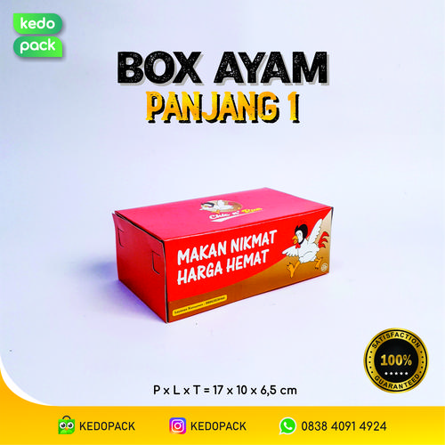 Jual Box Fried Chicken / Dus Ayam / Dus Nasi / Box Ayam Cetak Custom ...