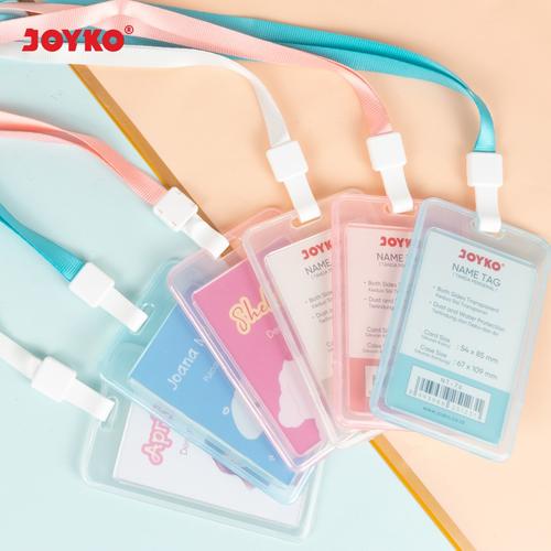 Jual Name Tag Kartu Nama Tali Gantung Joyko NT-75~77 Transparant ...