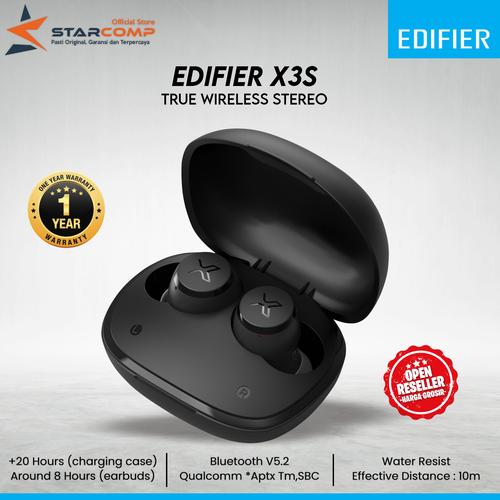 Jual EDIFIER TWS X3s True Wireless Stereo Earbuds - Putih - Kab. Sleman ...