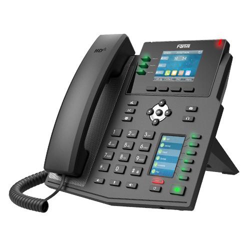 Jual Fanvil X4U - IP Phone with DSS Keys [12 SIP - PoE - Gigabit ...