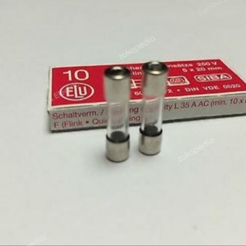 Jual FUSE 5x20 250mA 0,25A 250V F250MAL250V FAST ACTING SIBA.7000134 ...