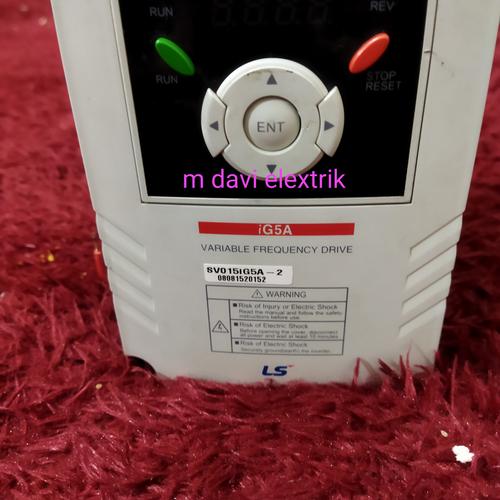 Jual INVERTER LS iG5A type: SV015IG5A-2 (1, 5kw 220v) mulus normal - Kab. Tangerang - SURYA ...