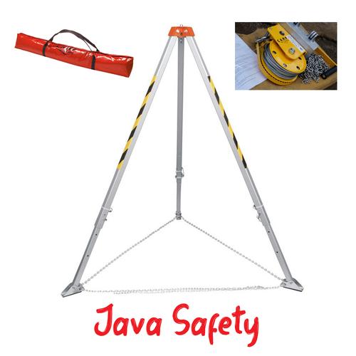 Jual Tripod rescue plus rescue lifting device camp tripod - Kota ...