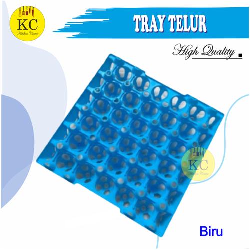 Jual Rak Telur Plastik Tempat Telur Plastik Tray Egg Tray - Biru - Kota ...