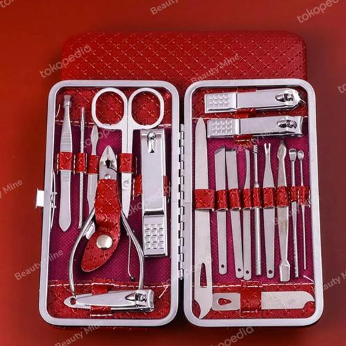 Jual Alat Meni Pedi 1set 19pcs - Hitam - Jakarta Pusat - Beauty Mine ...