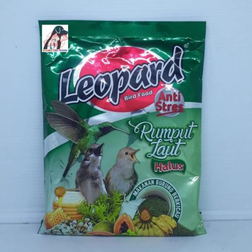 Jual Pakan makanan Burung voer Leopard Rumput laut halus anti stres ...