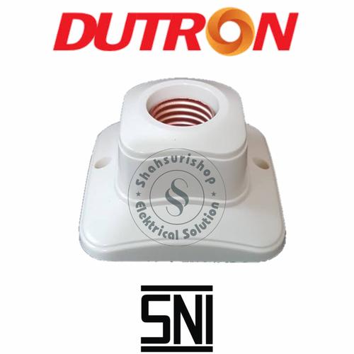 Jual DUTRON FITTING LAMPU PLAFON OVAL DV-FPK-04-HG SARANG LAMPU TEMPEL ...