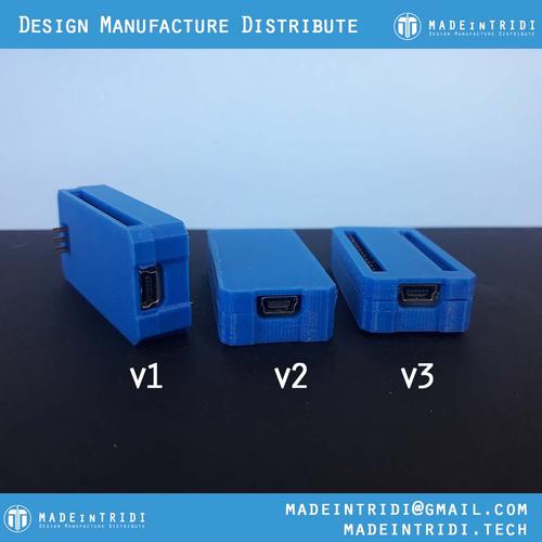 Jual V3 case arduino nano case enclosure arduino cases v3 - Hitam, PLA ...