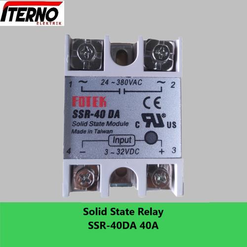 Jual Solid State Relay SSR-40DA Fotek SSR40DA 40A - Kota Tangerang - ITERNO ELEKTRIK | Tokopedia
