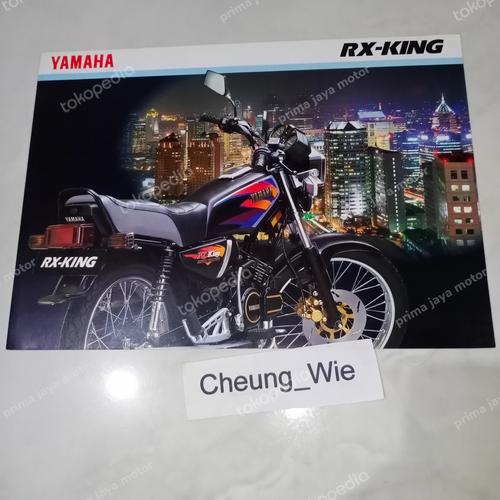 Jual Poster Jadul Antik Brosur Yamaha RX King Old Master Energy ...
