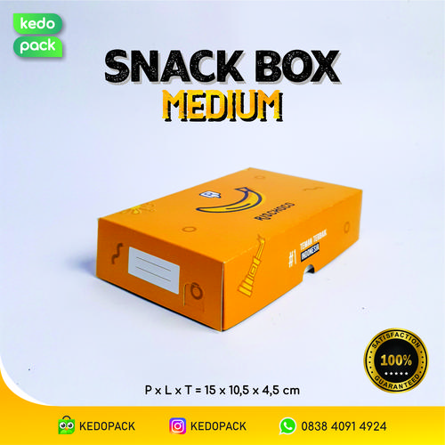 Jual Snack Box Medium / Box Snack / Dus Snack / Kemasan Box Cetak ...
