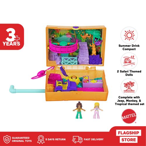 Jual Polly Pocket Jungle Safari - Mainan Boneka Anak Perempuan - Kota ...