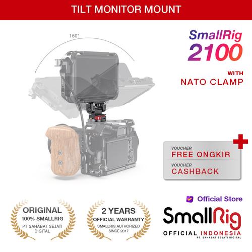 Promo SmallRig Lightweight Monitor Tilt Mount with NATO Clamp 2100 ...