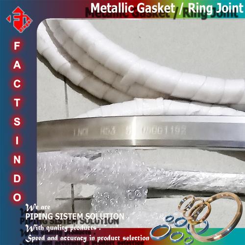 Jual GASKET RING JOINT R53 OVAL | GASKET RTJ 10" Ansi 900 SS316 ...