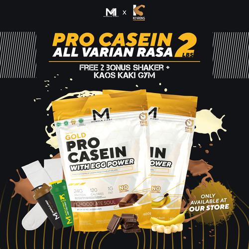 Jual M1 Muscle First Pro Casein 2 LBS ORIGINAL on wgs myprotein ...