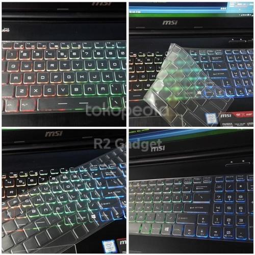 Jual Cover Keyboard Protector TPU Laptop MSI - Pelindung Keyboard ...