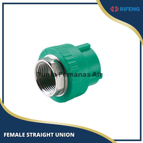Jual Sambungan Pipa PPR Rifeng Female Straight Union (SDD) - 1/2 X 1/2 ...