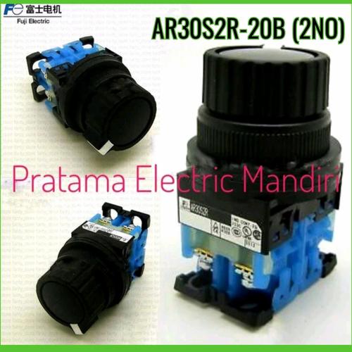 Jual Pushbutton Selector Switch Diameter 30mm AR30S2R-20B FUJI ELECTRIC ...