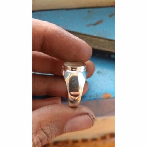 Jual emban cincin perak 925 untuk batu kecil sedia tanam polos Simpel ...