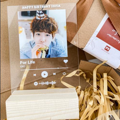 Jual Acrylic Mini Gift Box Set Hampers (Birthday, Graduation ...