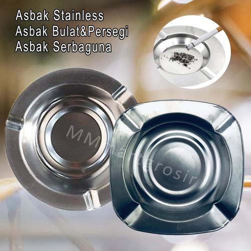 Promo Asbak / Asbak Stainless / Asbak Rokok / Asbak Serbaguna - Bulat ...