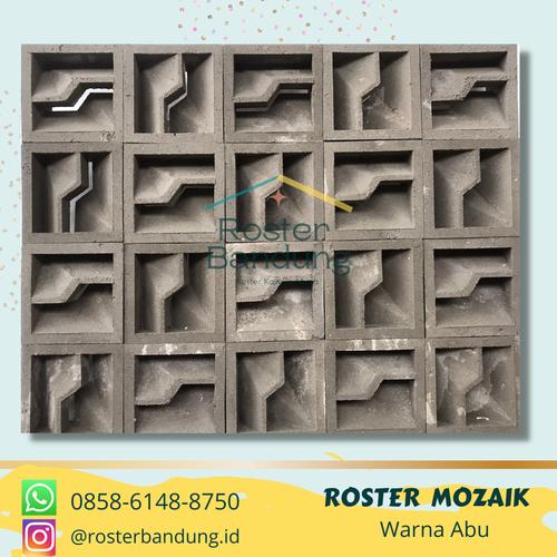 Jual Roster Beton tipe Mozaik - Abu-abu - Kota Bandung - Roster Bandung ...