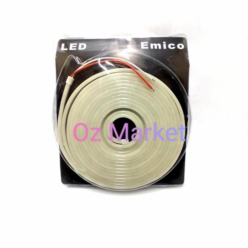 Jual Lampu LED Strip Neon Flexible 5 Meter Emico 2835 12V DC Cahaya ...