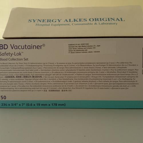 Jual BD Vacutainer Safety Lok (367292) - Kab. Bekasi - Synergy Alkes ...