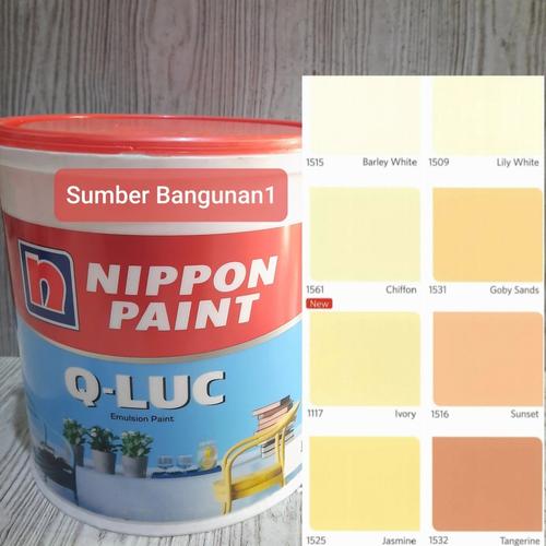 Jual [EXPEDISI] Cat tembok QLUC NIPPON PAINT 4.5kg interior dinding ...