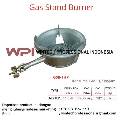 Jual Getra GSB-1HP Gas Stand Burner / Kompor Gas Tungku High Pressure ...