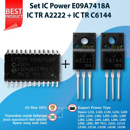 Jual IC Power Epson L3100 L3116 L3156 L4180 L5190 Board E09A7418A - IC ...