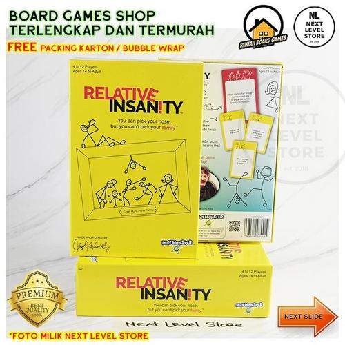 Promo (PROMO) Relative Insanity Game Board Games Playmonster - MINOR ...