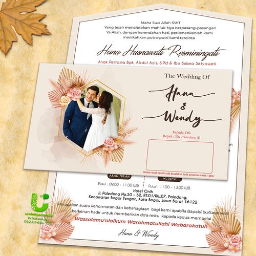Jual Undangan Pernikahan Semi Amplop Jasmine Gliter Glossy Elegan Unik3 ...