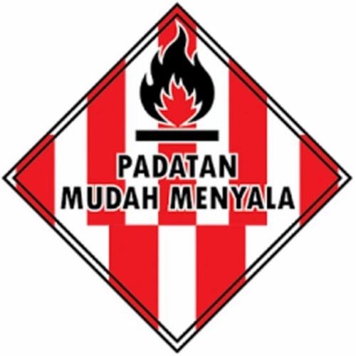 Jual Stiker Sign 15 x 15cm.Simbol Limbah B3. INFEKSIUS BERACUN. KOROSIF ...