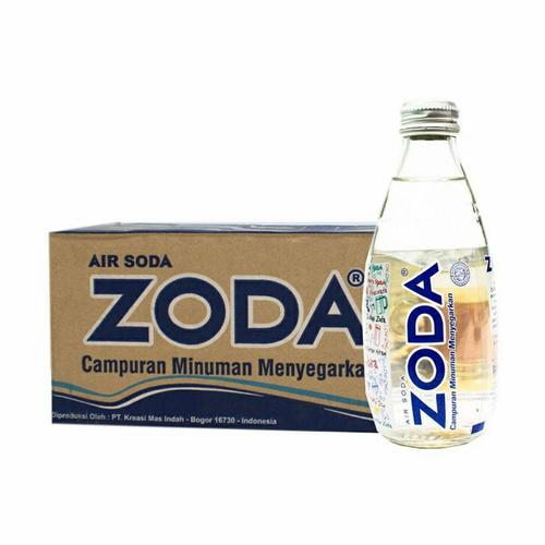 Jual Air Soda Zoda 250ml Kemasan Botol Kaca - Kota Malang - Hilda Cake ...