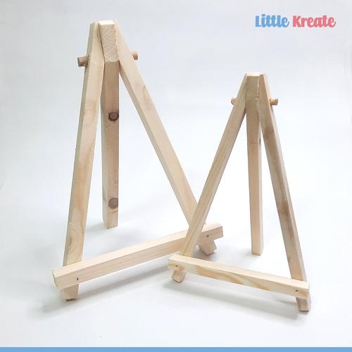 Jual Wooden Easel / Stand Easel Kayu / Tripod Lukis Gambar - Tinggi ...